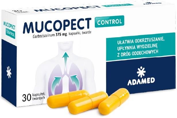 Mucopect Control 375 mg x 30 kaps - opinie, komentarze o produkcie, 2