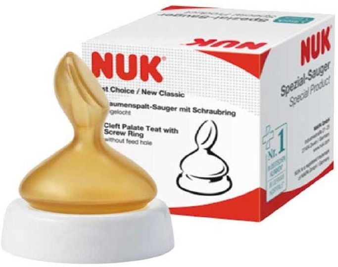 NUK 107047 Smoczek Do Butelki Rozszczep Podniebienia - Ceny i opinie - Ceneo.pl