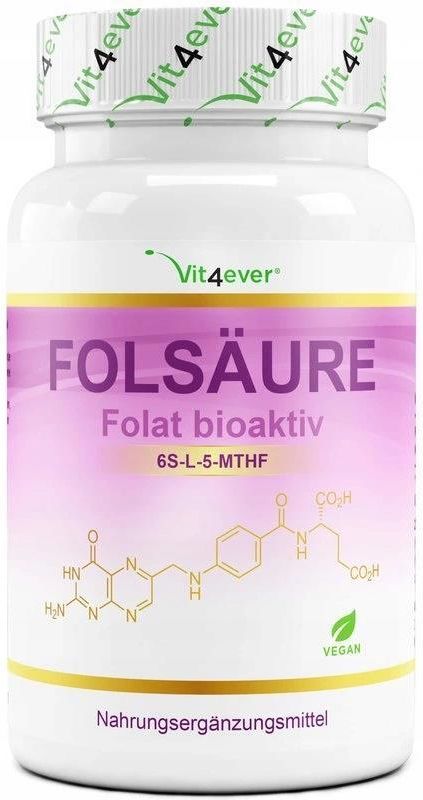 Vit4Ever Witamina B9 800 mcg 365 tabl - Opinie i ceny na Ceneo.pl