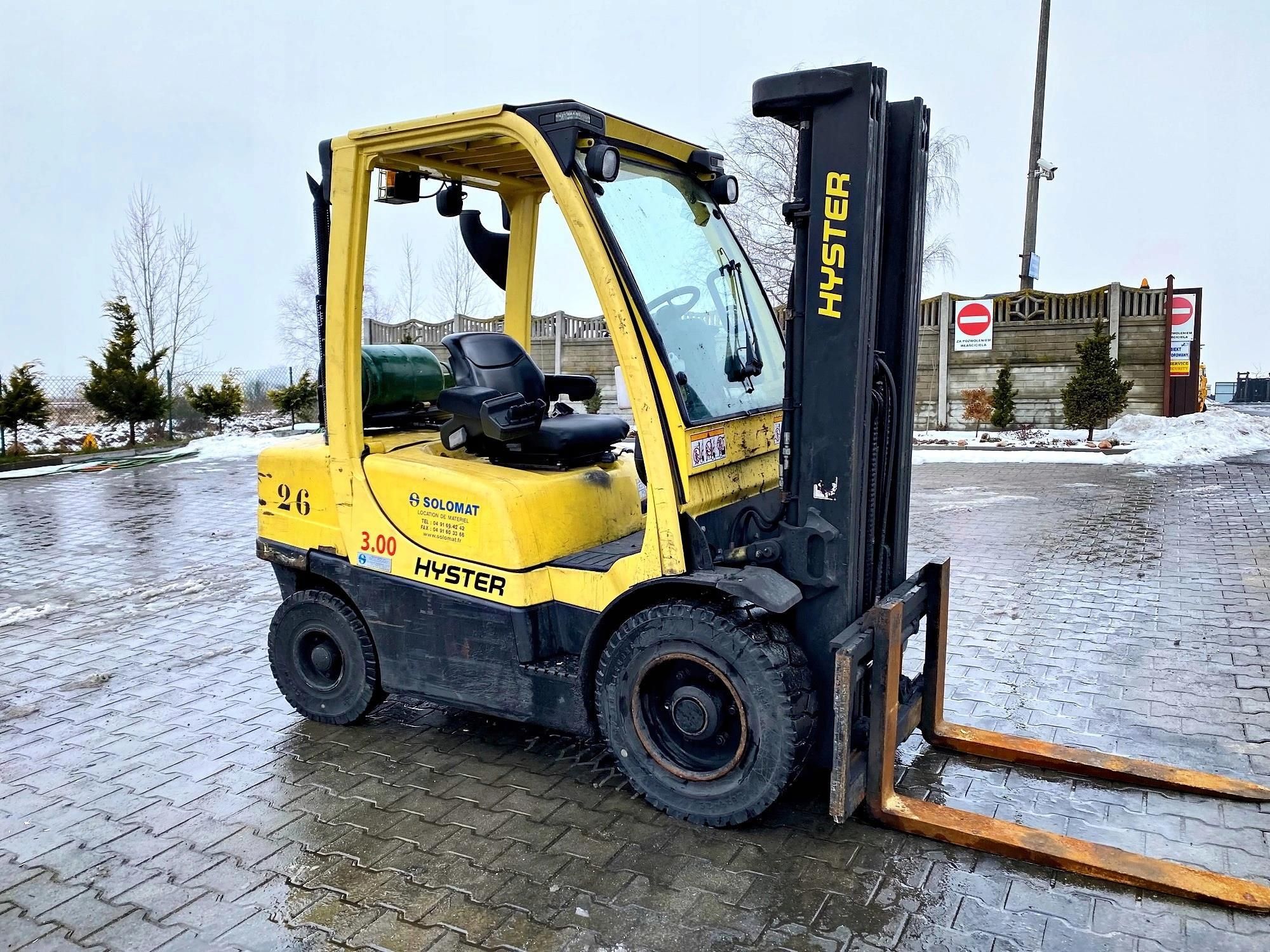 Wózek widłowy HYSTER H3.0FT Triplex 4.60m 3000kg - Opinie i ceny na ...