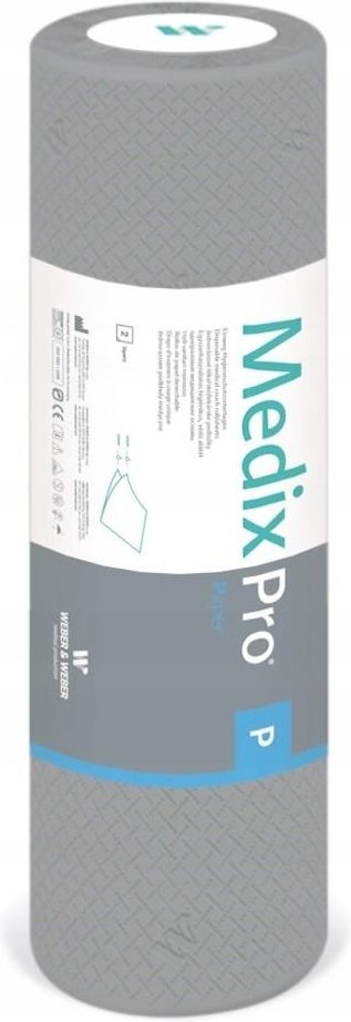 Weber&Weber Medixpro Medixlite Podkłady Niejałowe Bibułowe Na Rolce 50Cm X 50M Szary - ceny i ...