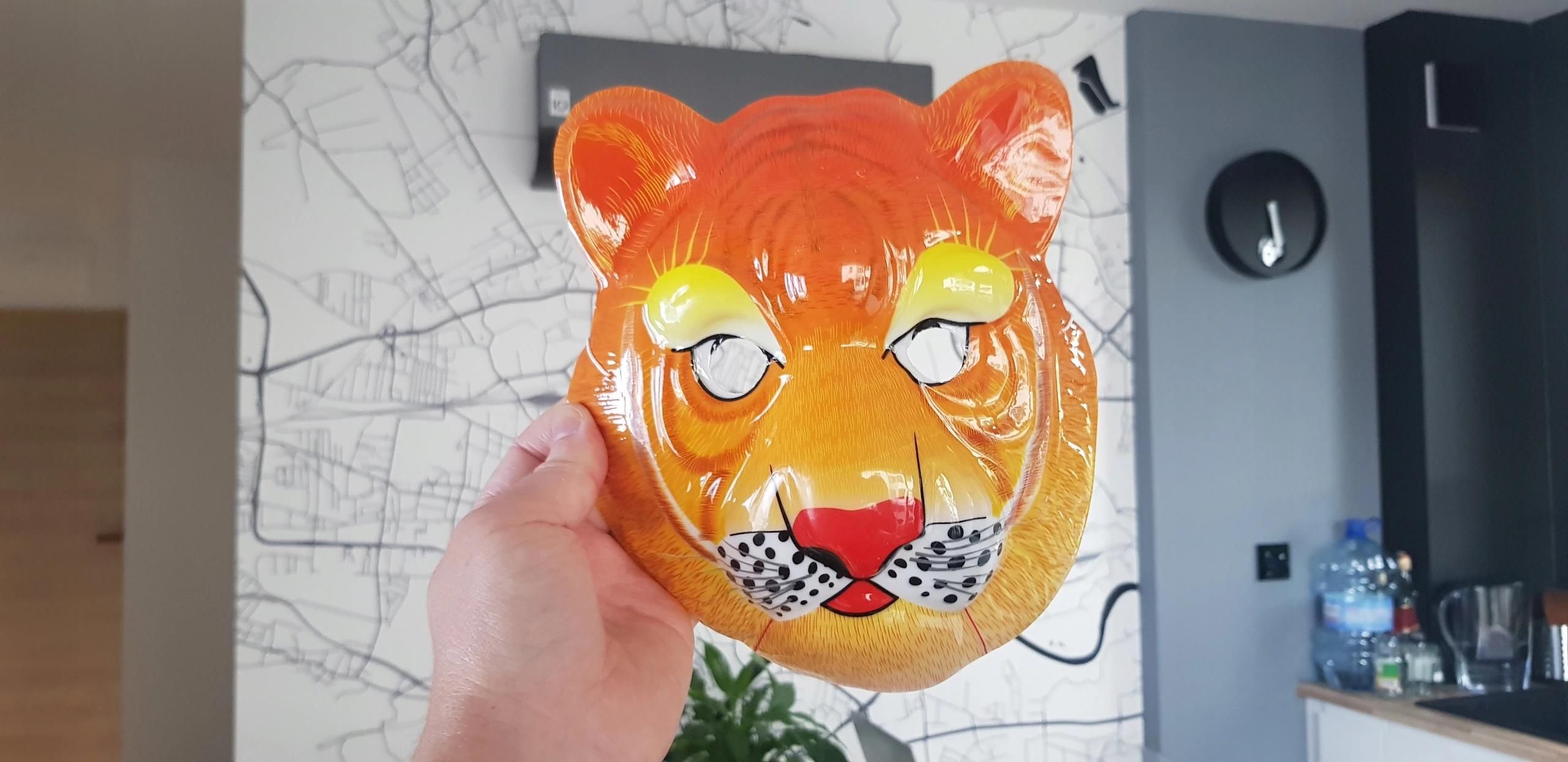 Maska Na Bal Przebierańców Karnawałowa Tygrys 3D - Ceny i opinie - Ceneo.pl