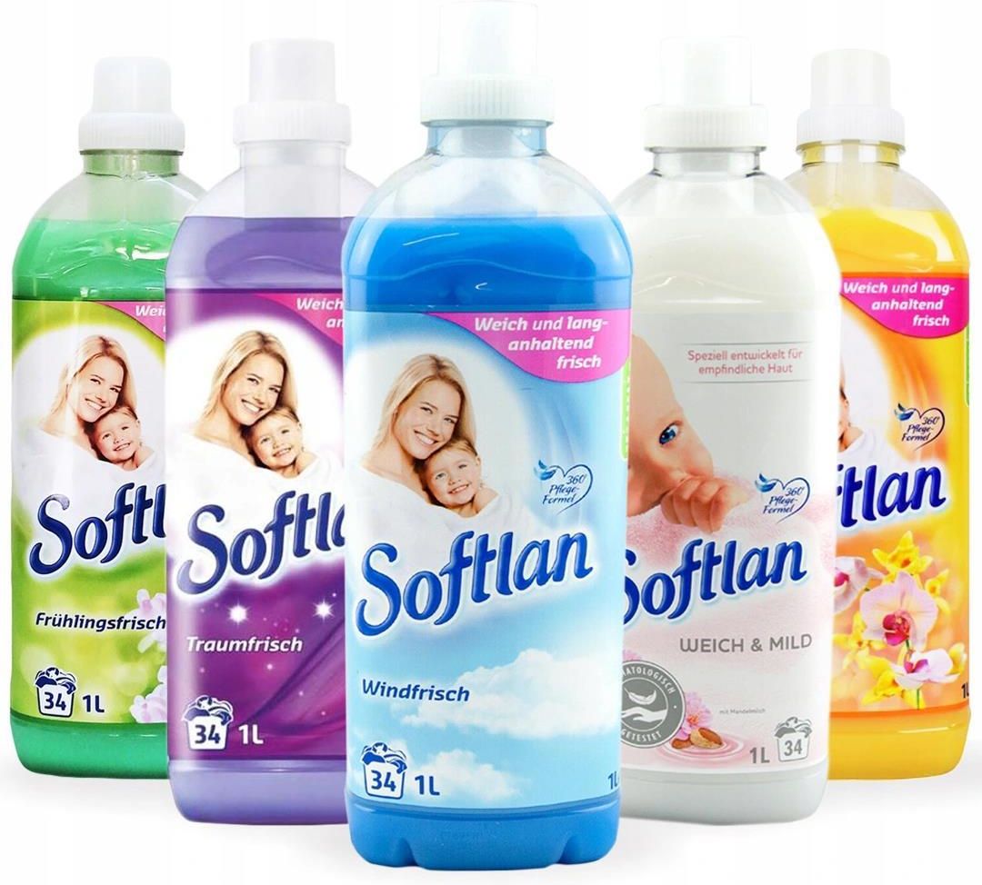 Softlan 5L Płyn Do Płukania Tkanin Mix Niemcy - Opinie i atrakcyjne ...