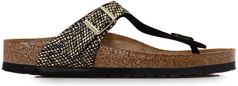 Birkenstock Gizeh Bs Shiny Python Black 1018464 42 - Ceny i opinie ...