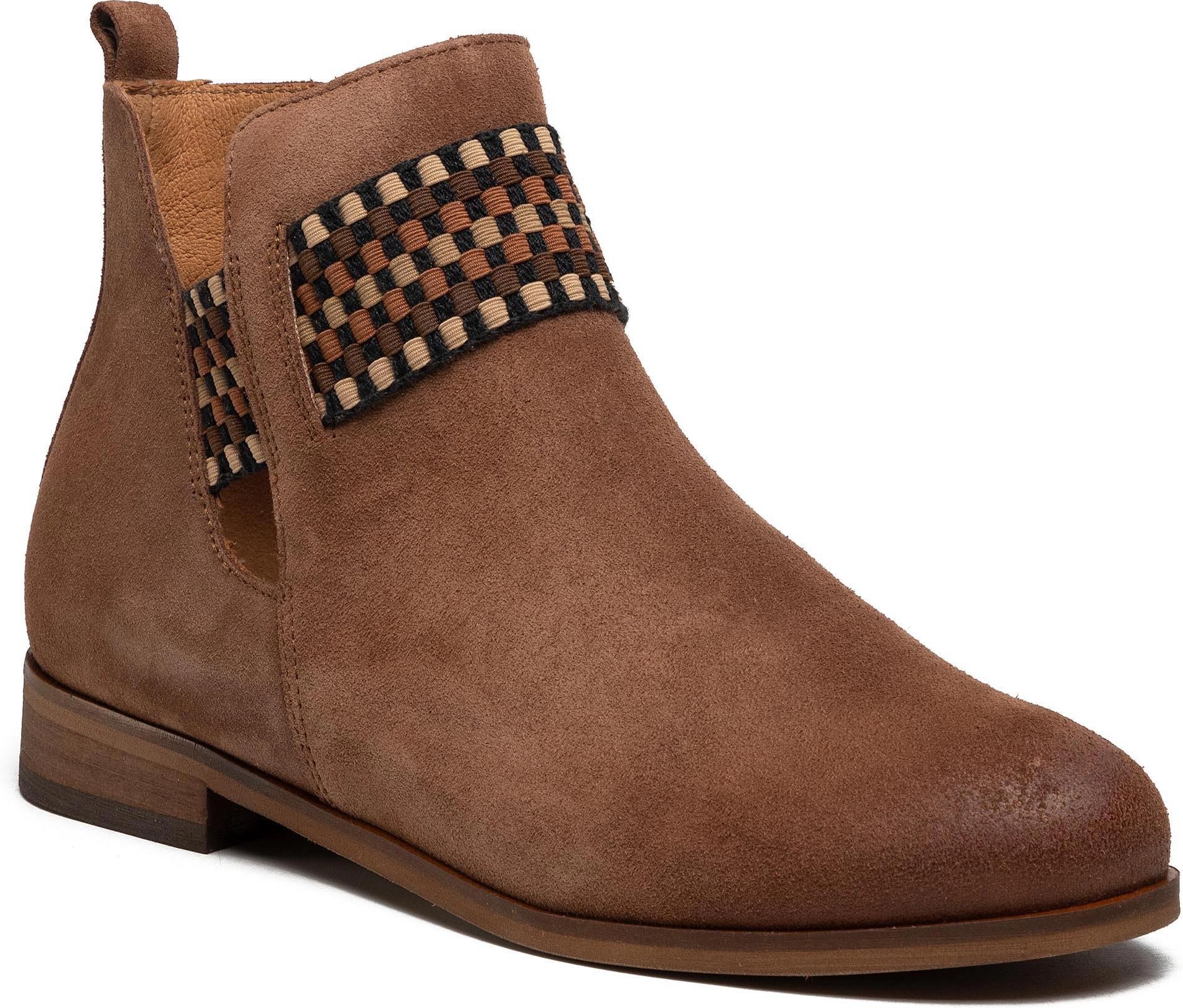 Wojas Botki - 55097-62 J.Brąz - Ceny i opinie - Ceneo.pl