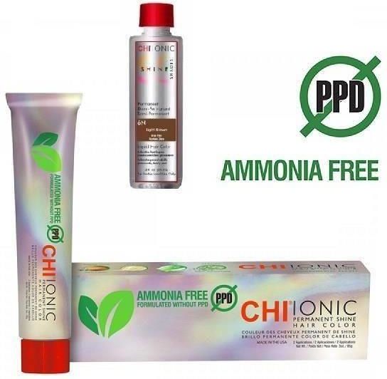 Farouk Chi Ionic Farba do włosów bez amoniaku 89g 5CG MEDIUM COPPER ...