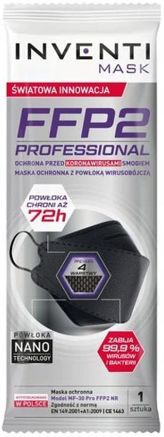 INVENTI MASK polska wielorazowa maseczka medyczna typ II ...