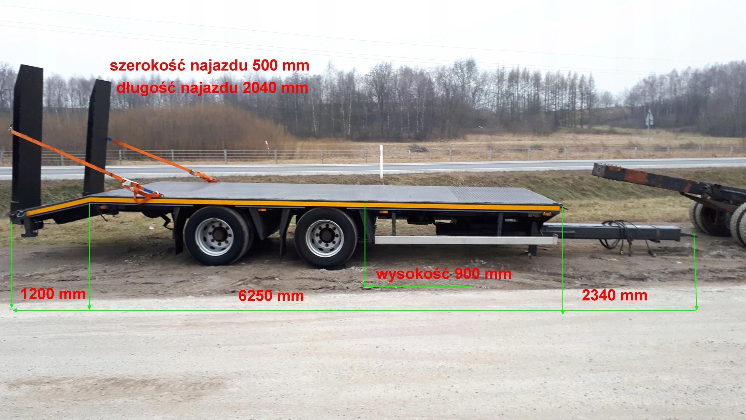 Przyczepa Wielton PC2K DMC 18000 kg - Opinie i ceny na Ceneo.pl