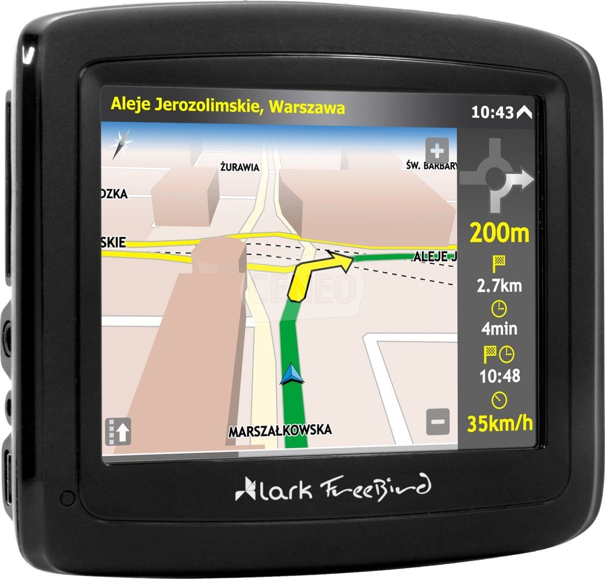 Nawigacja samochodowa LARK FreeBird 35.8 LarkMap Polska - Opinie i ceny ...