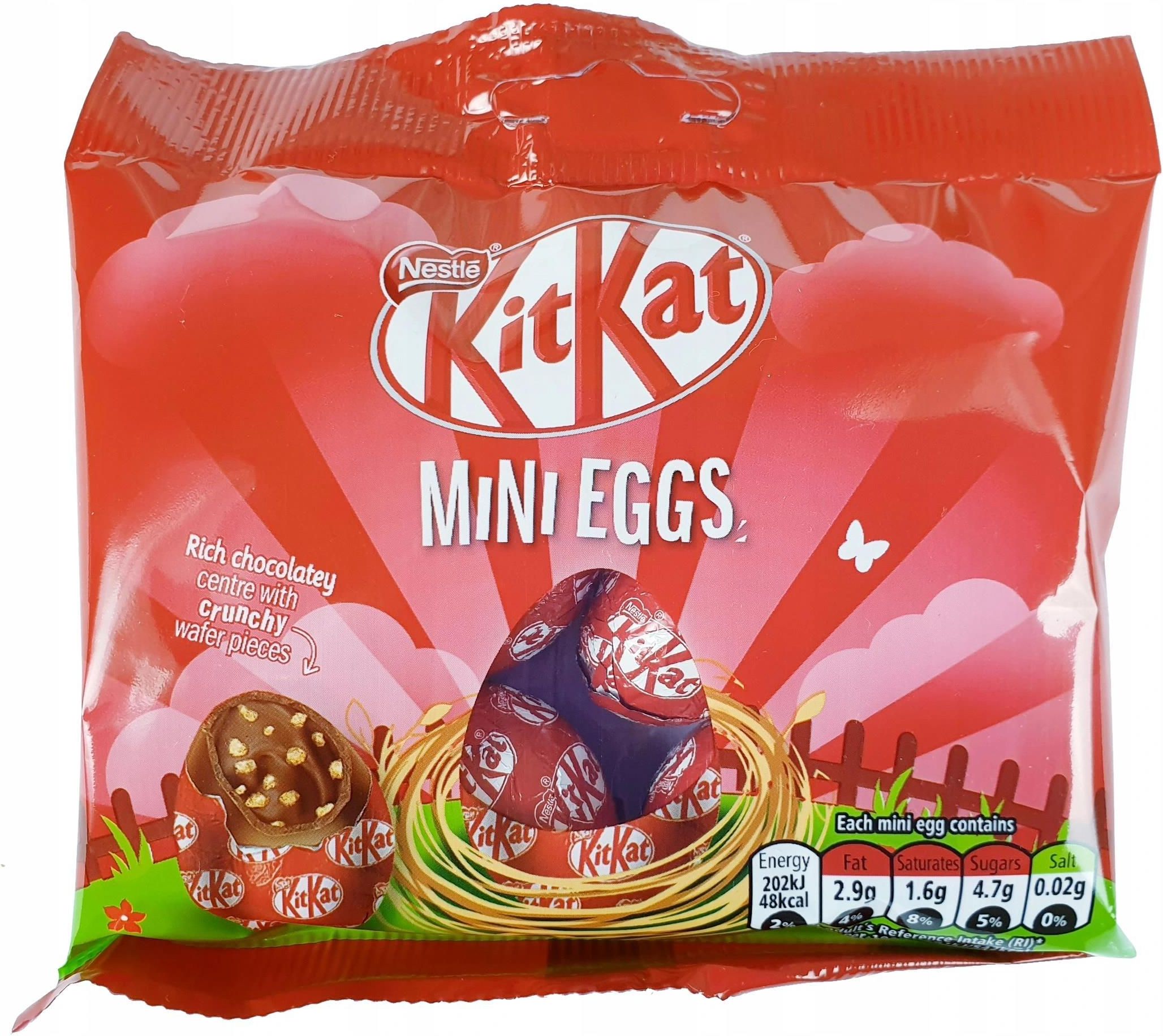Kit Kat - Mini Eggs - Czekoladowe Jajeczka 81g - Ceny i opinie - Ceneo.pl