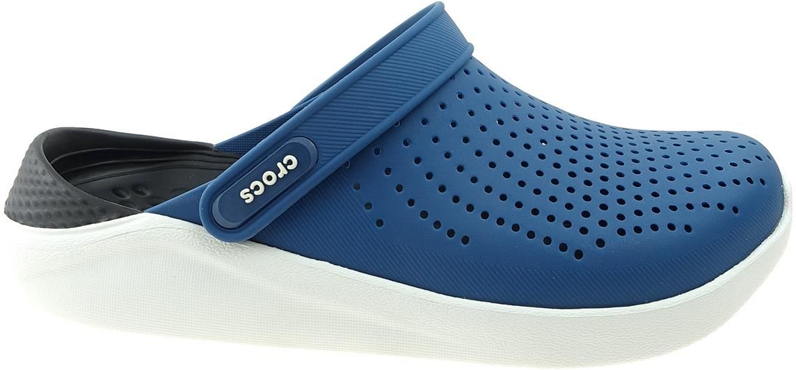 Klapki Crocs Literide Clog 204592-4SB vivid blue/almost white - Ceny i ...