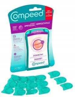 JOHNSON & JOHNSON PLASTRY NA OPRYSZCZKĘ COMPEED 15 SZTUK NIEWIDOCZNE - Opinie, cena na Ceneo.pl