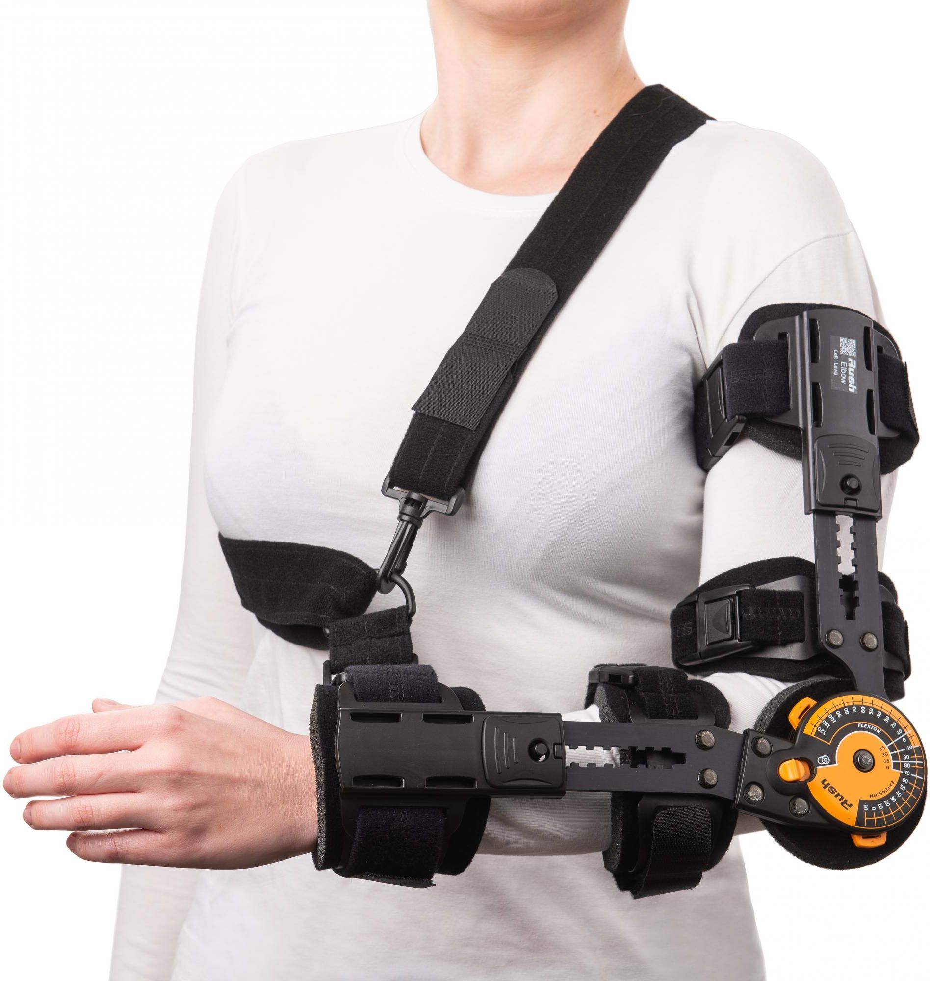 QMED ELBOW RUSH prawa Orteza stawu łokciowego - Opinie i ceny na Ceneo.pl