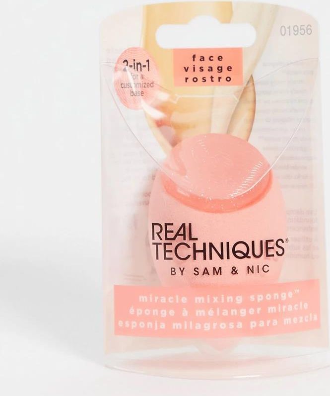 Real Techniques Miracle Mixing Sponge Gąbka do makijażu - Opinie i ceny ...