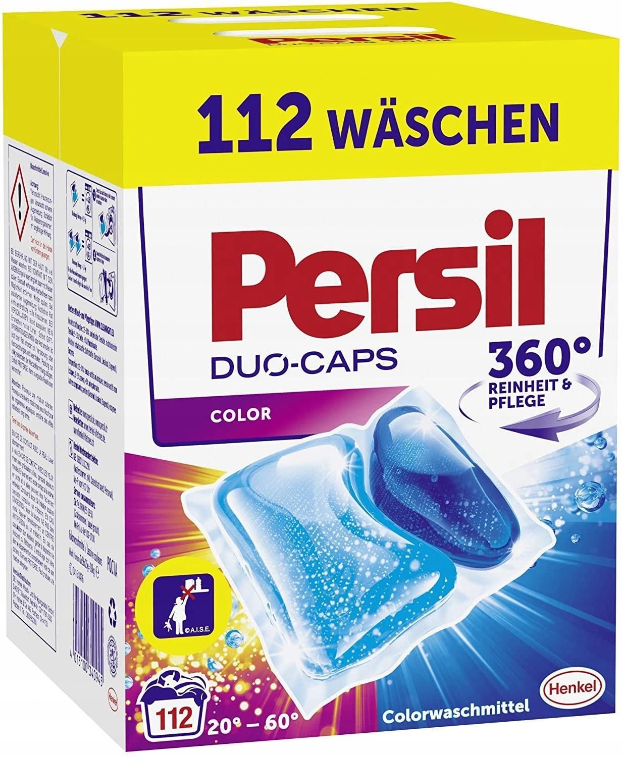Persil Duo Caps Colour Kapsułki Do Prania 112 Szt - Opinie i atrakcyjne ...