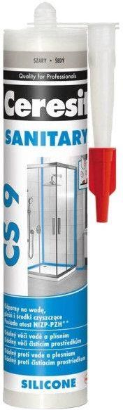 Castorama Ceresit Silikon Sanitarny Cs9 Szary 280ml - Opinie i ceny na Ceneo.pl