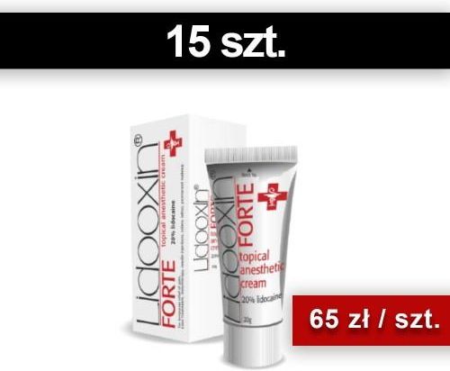 Lidooxin Forte Cream Pakiet 15X20G - Ceny i opinie - Ceneo.pl