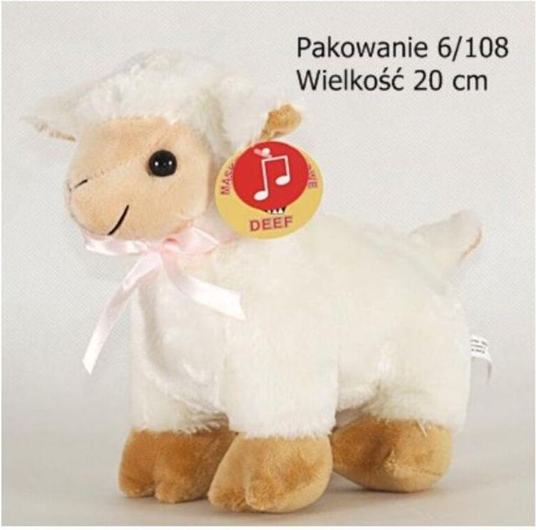 Deef Maskotka Owca średnia Bee 03586 - Ceny i opinie - Ceneo.pl