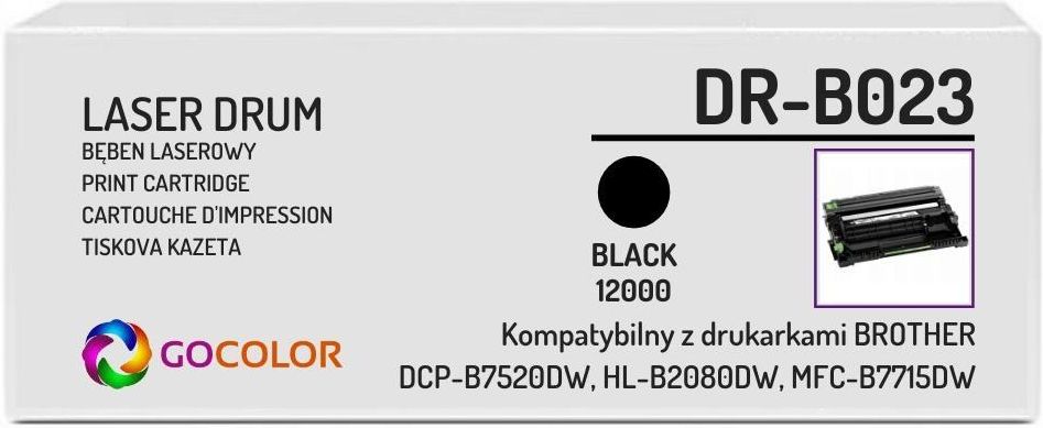 GOCOLOR BĘBEN DO DRUKARKI BROTHER DR-B023 HL-B2080DW - Opinie i ceny na ...