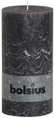 Bolsius Świeca Rustic Xxl Antracyt 200/100mm 6629968 - Opinie i ...