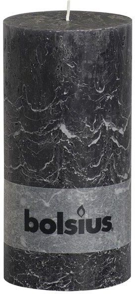 Bolsius Świeca Rustic Xxl Antracyt 200/100mm 6629968 - Opinie i ...