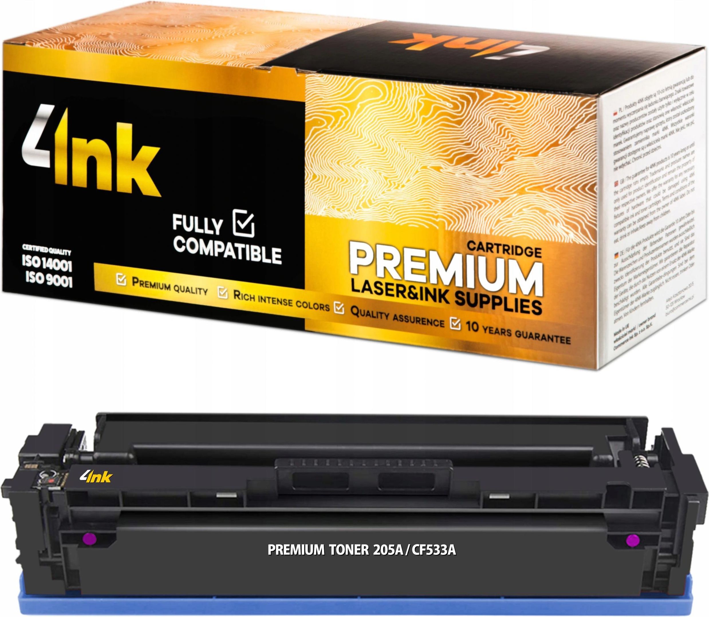 4INK TONER DO HP CF533A M154NW MFP M180N M181FW MAGENTA - Opinie i ceny ...