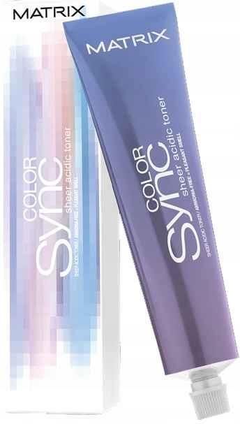 Matrix Color Sync Sheer Acidic Toner Brunette Ash 90 ml - Opinie i ceny na Ceneo.pl