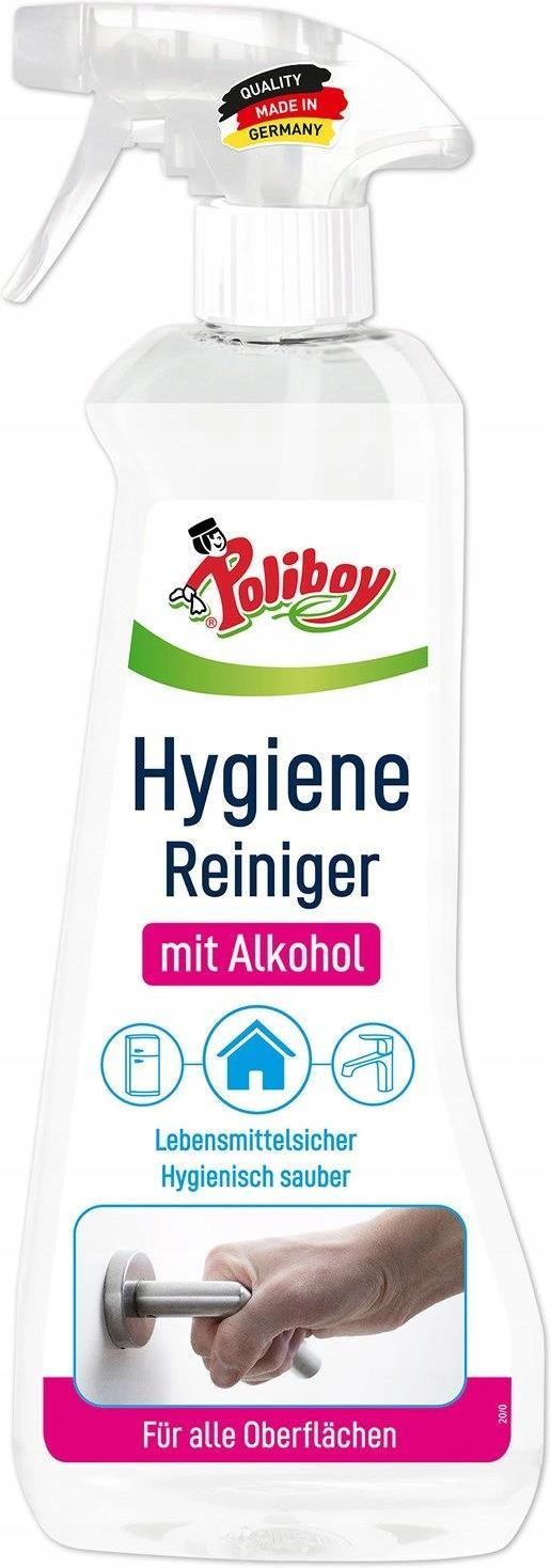 Poliboy Hygiene Reiniger uniwersalny spray 500 ml - Opinie i atrakcyjne ...
