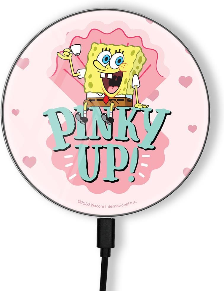 Ładowarka do telefonu Spongebob Qi 007 Różowy (NCHWSBOB007) - Opinie i ...