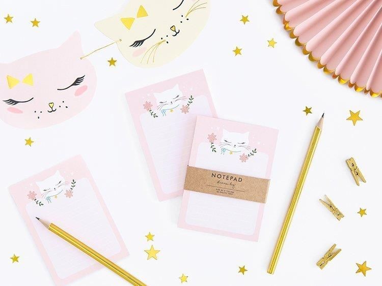 Party Deco Notes Kotek Z Wyrywanymi Kartkami 40 Kartek - Ceny i opinie ...