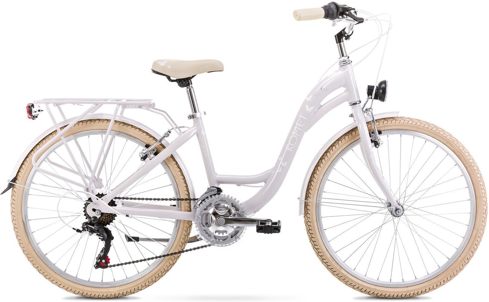 Romet Panda 1 Wrzosowy 24 2021 - Rowery Miejskie Damskie - Ceny i ...