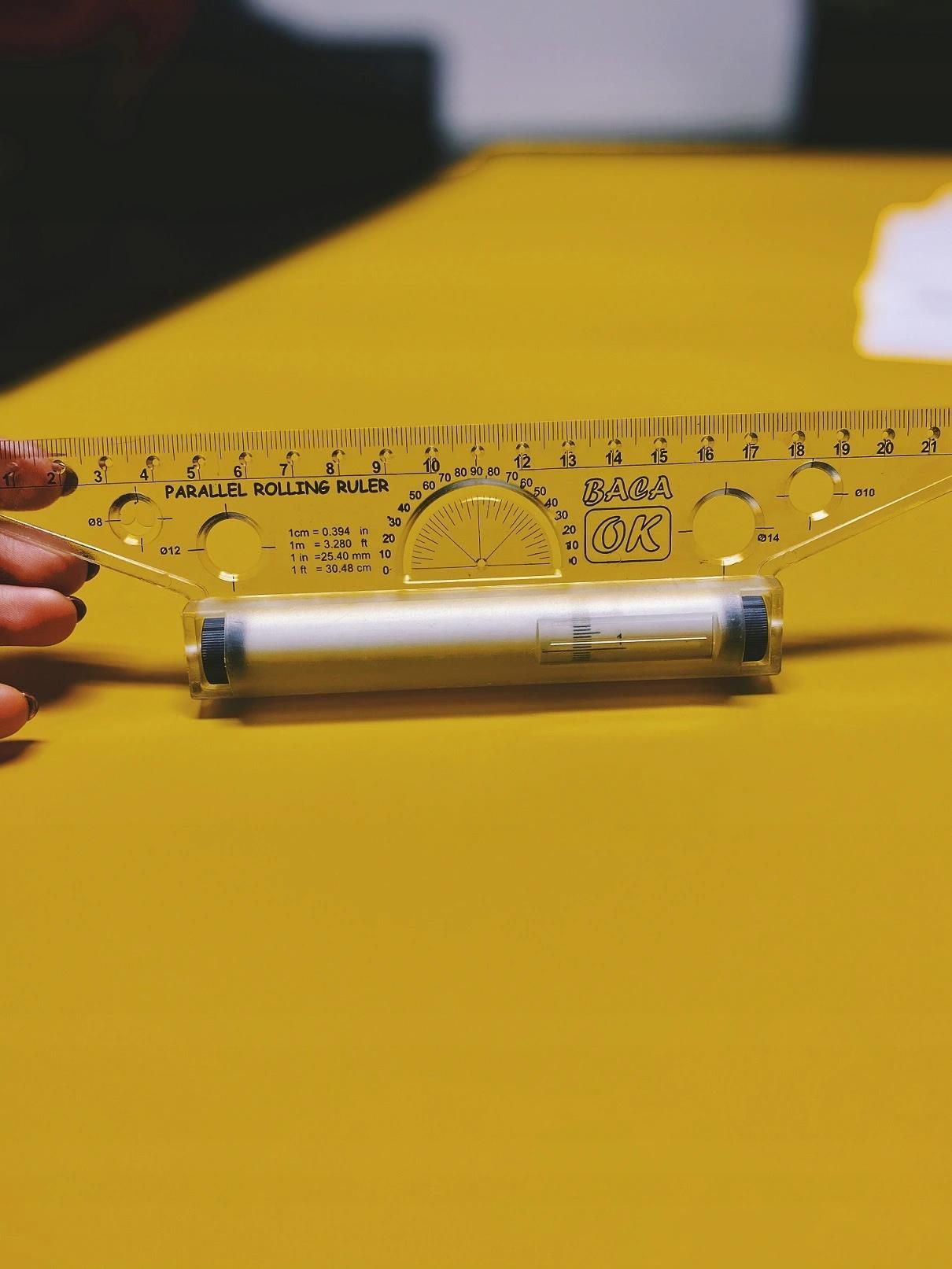 Rollergraf Przyrząd Kreślarski Linijka Ruler 15cm - Ceny i opinie ...