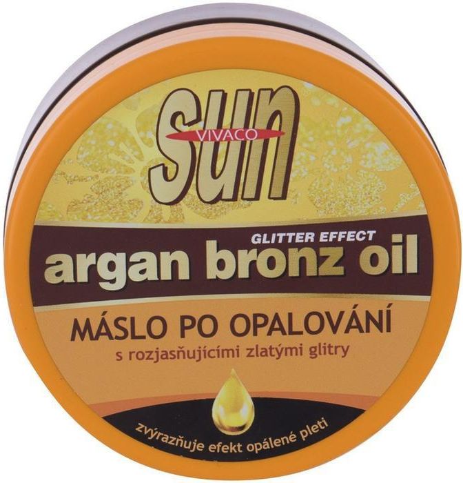 Vivaco Sun Argan Bronz Oil Aftersun Butter Preparaty po opalaniu 200ml ...