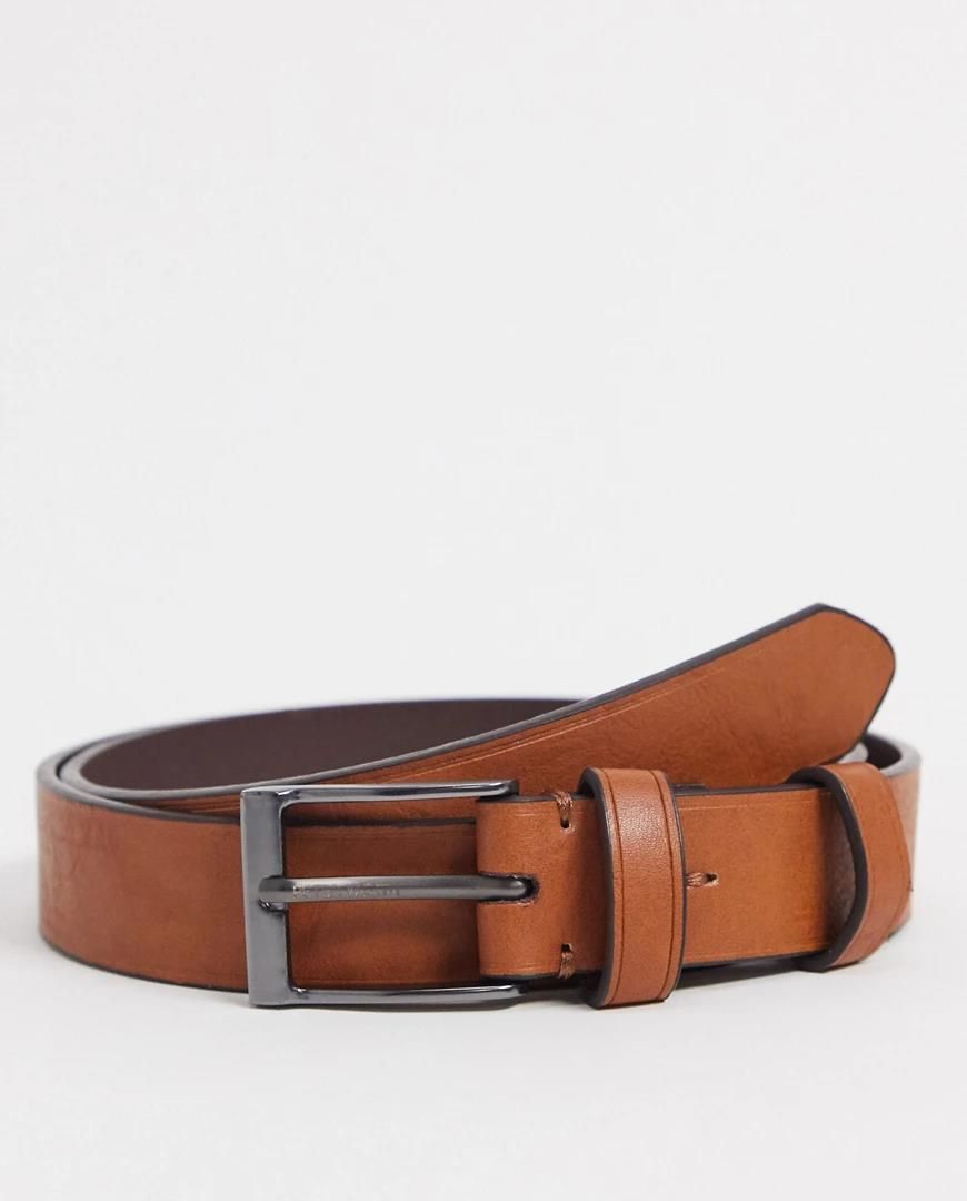 Peter Werth – Pasek z podwójną szlufką Brązowy - Ceny i opinie - Ceneo.pl