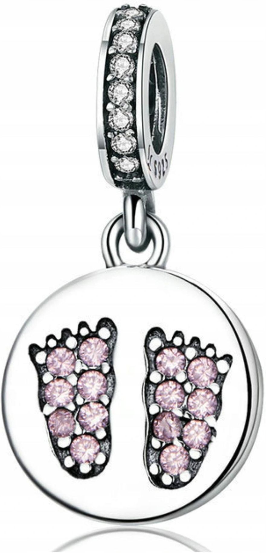 CHARMS DO PANDORA ZAWIESZKA CYRKONIE 925 STÓPKI - Ceny i opinie - Ceneo.pl