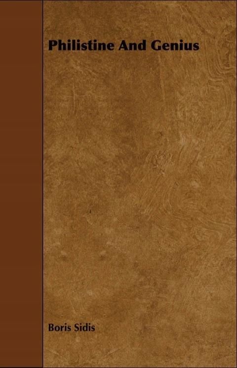 Philistine and Genius - Boris Sidis - Ceny i opinie - Ceneo.pl