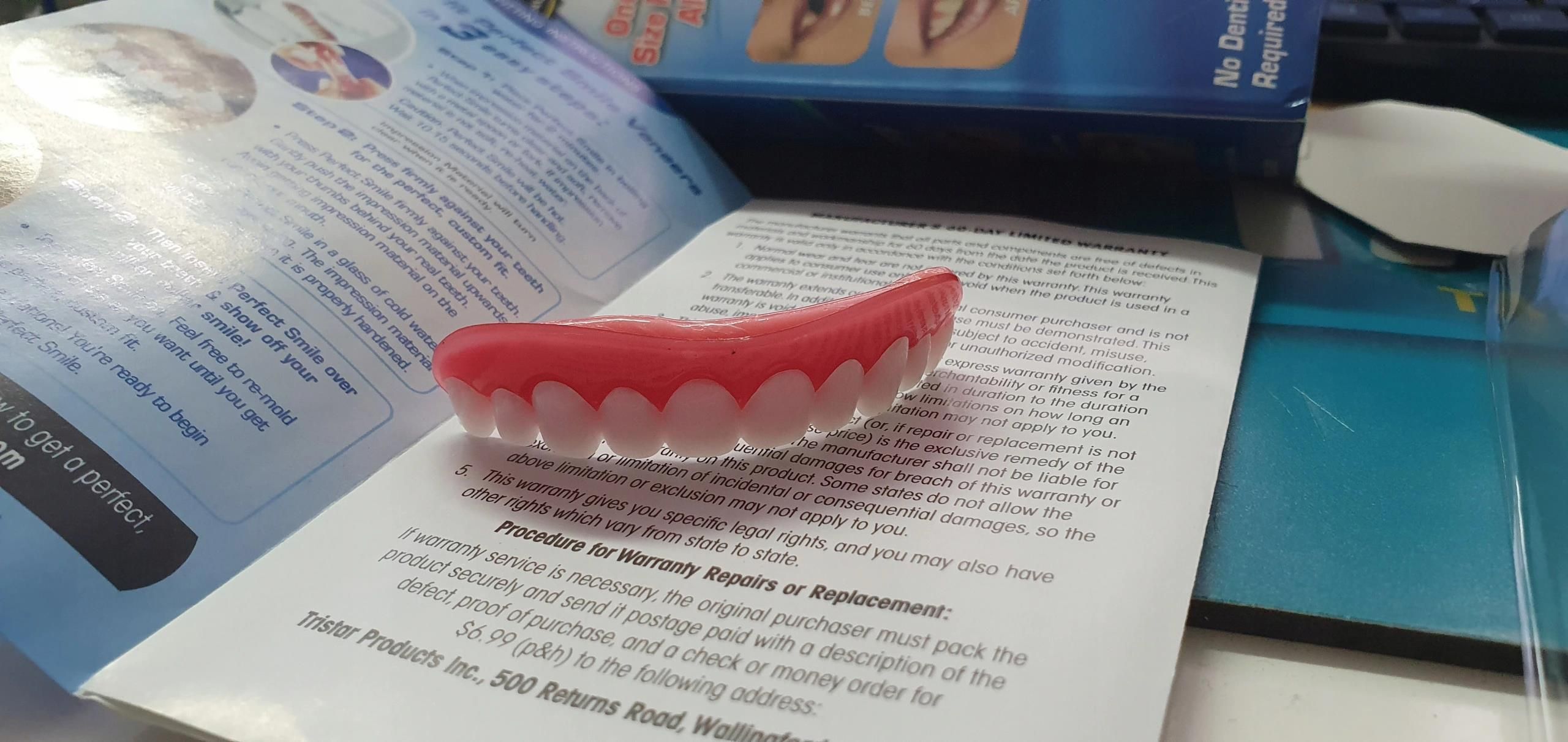 Perfectsmile Sztuczne Zęby Implanty Gadżet Na Dziąsła - ceny i opinie ...
