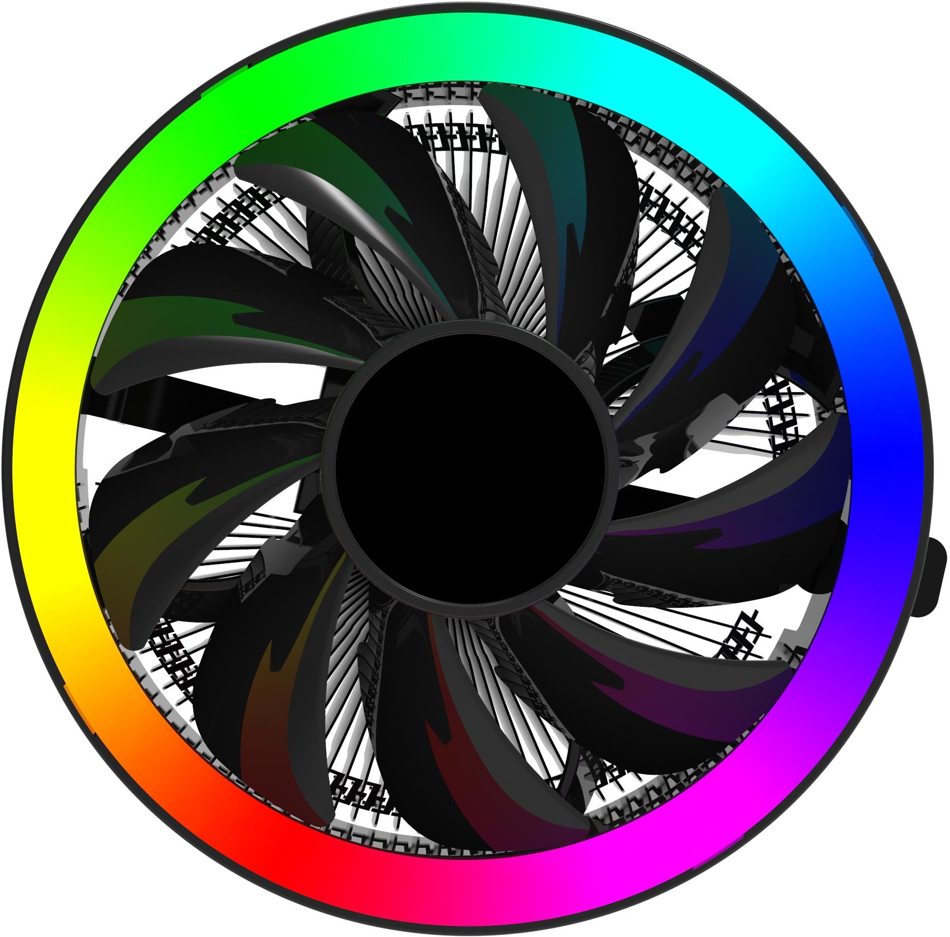 Gembird Wentylator Cpu Huracan X100 Rgb - Cpu-Huracan-Rgb-X100 ...