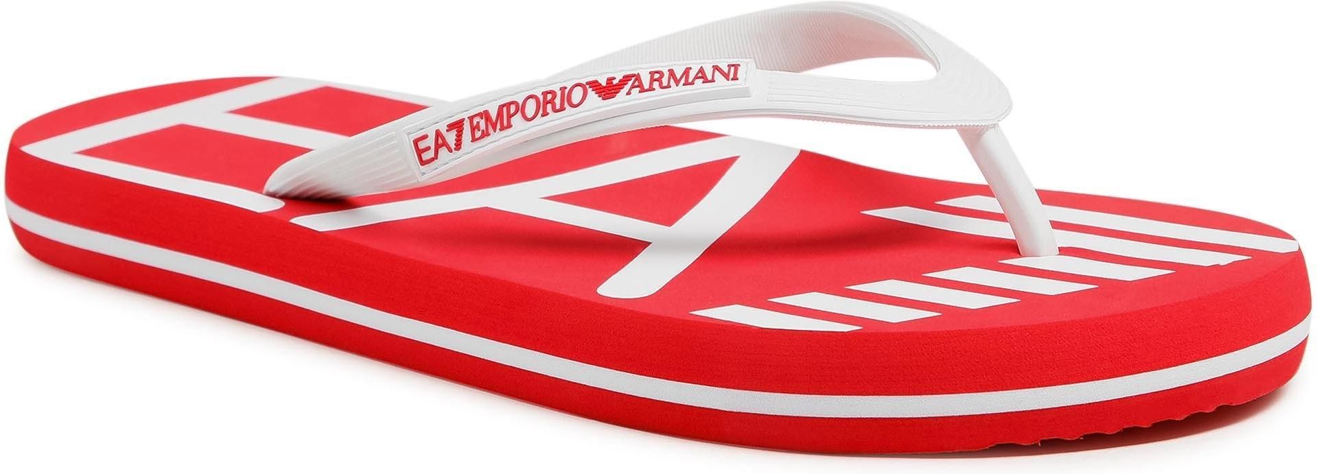 Japonki EA7 EMPORIO ARMANI XCQ004 XK196 A134 Red White - Ceny i opinie - Ceneo.pl