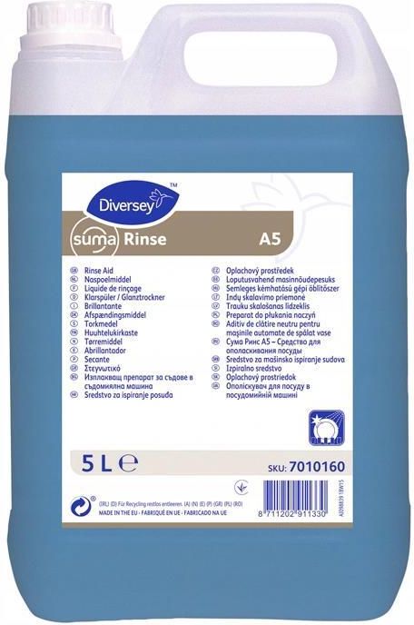 Diversey Suma Rinse A5 Do Płukania Nabłyszczania Naczyń 5L - Ceny i ...
