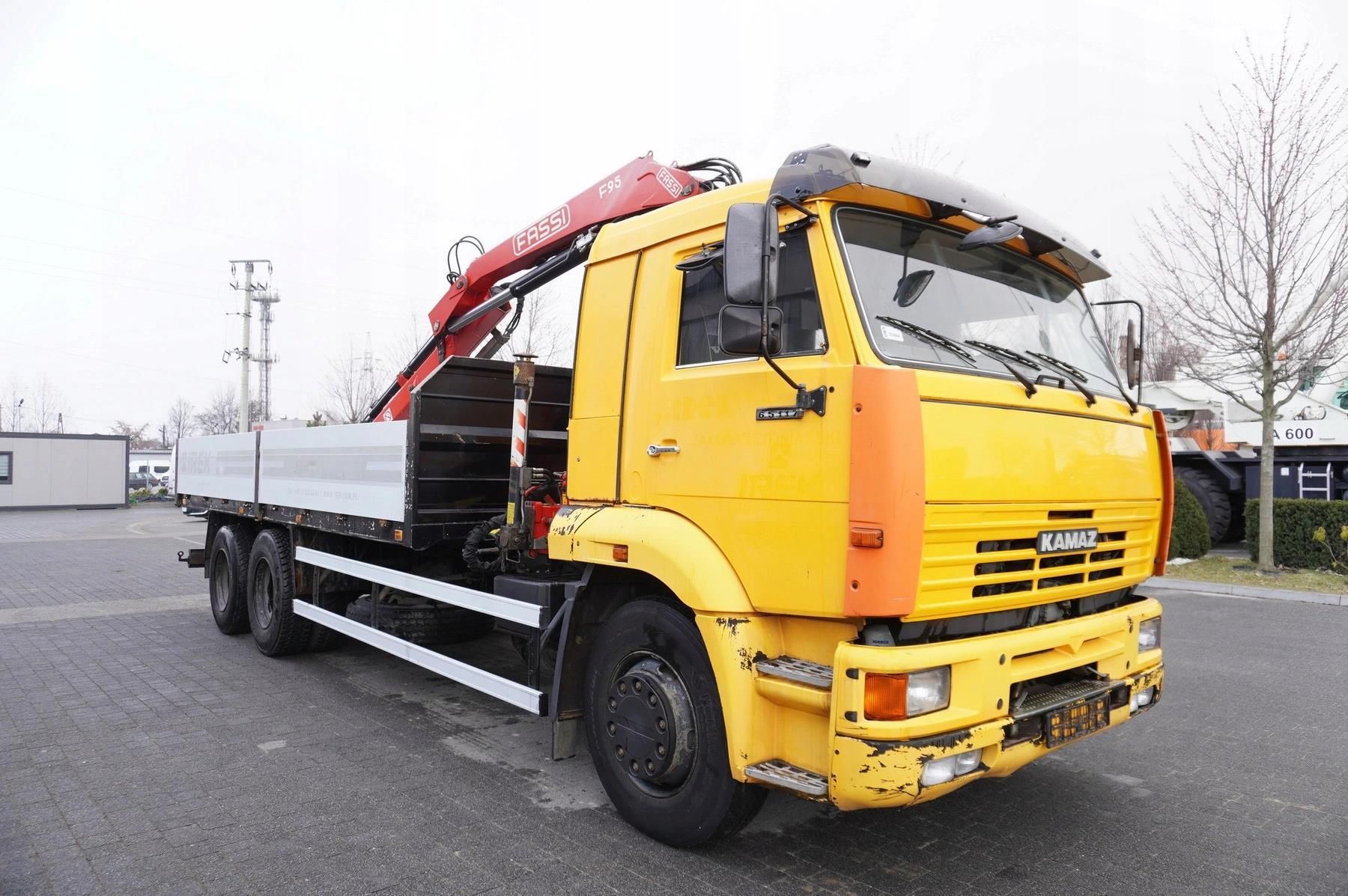 KAMAZ 65117 , 6x4 , HDS FASSI 95 , rotator - Opinie i ceny na Ceneo.pl