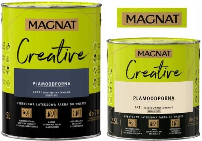 Farba Magnat Creative Wymagający Nefryt Cr58 2,5L - Opinie i ceny na ...