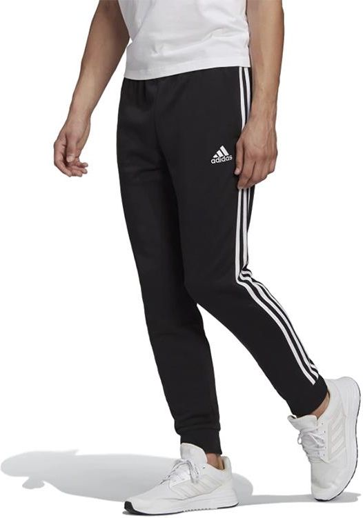 Adidas Essentials French Terry Tapered Cuff 3 Stripes Pants GK8831 ...
