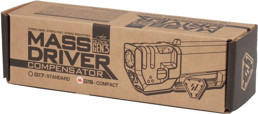 STRIKE INDUSTRIES - KOMPENSATOR MASS DRIVER COMP DO GLOCK 19 GEN3 ...