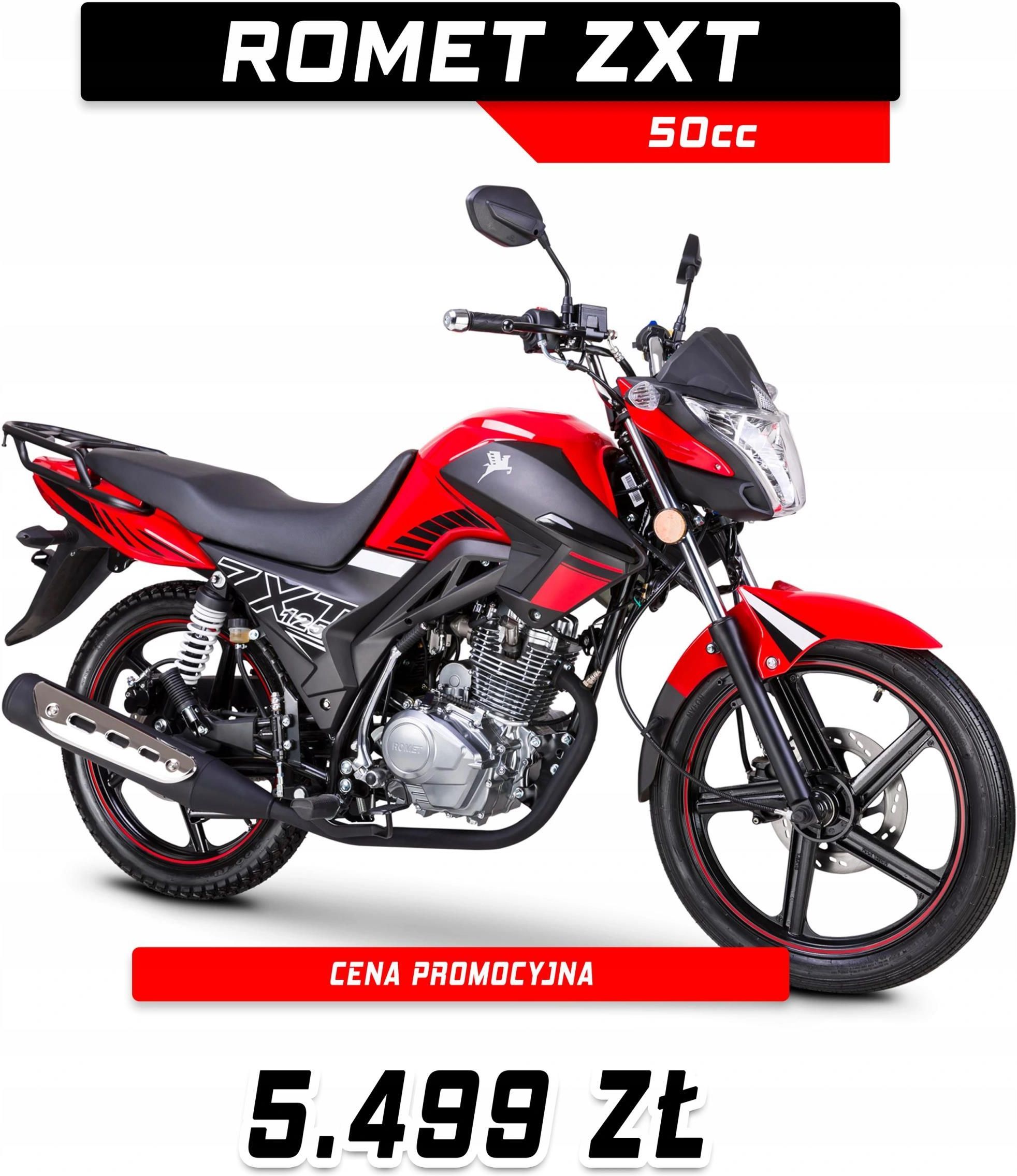 MOTOROWER 50 ROMET WS PONY ZXT JUNAK 901 902 RATY - Opinie i ceny na Ceneo.pl