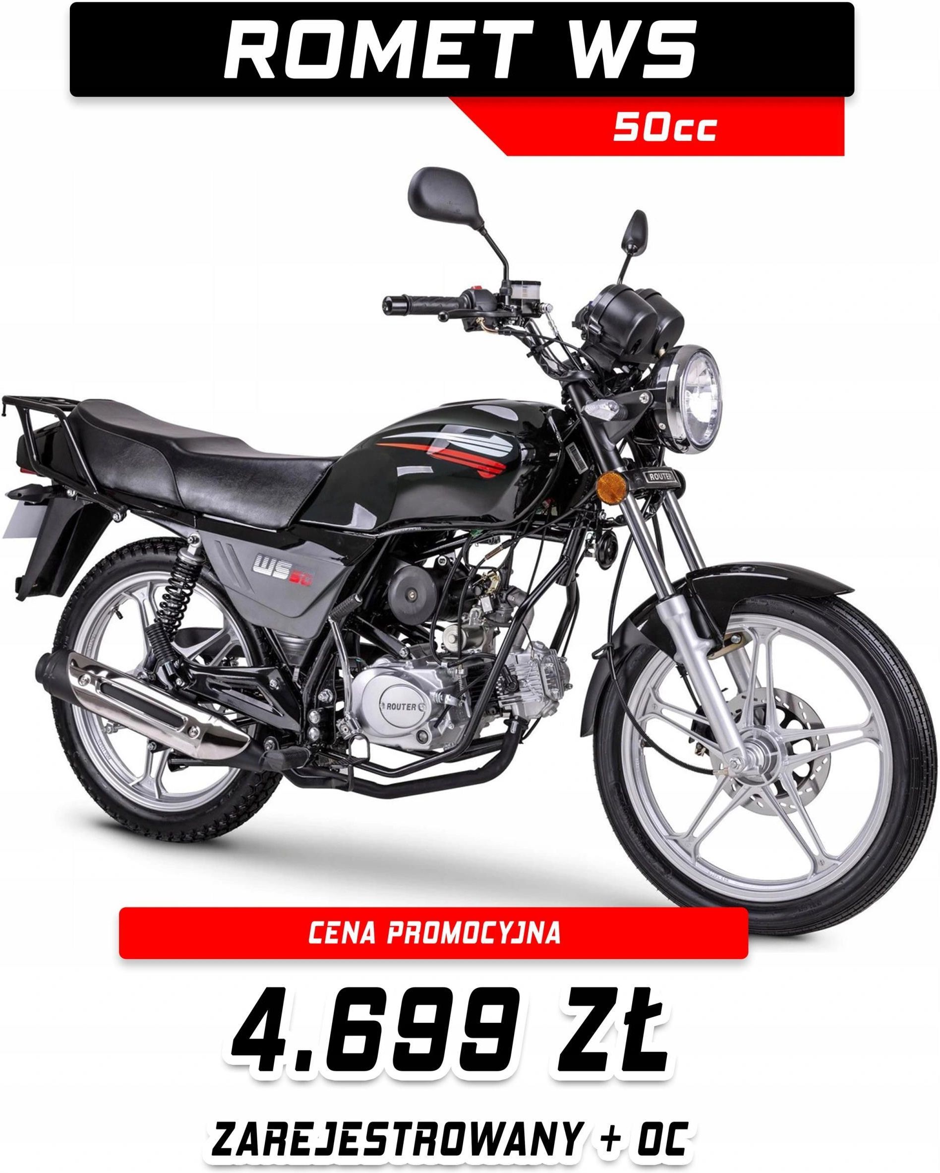 MOTOROWER 50 ROMET WS PONY ZXT JUNAK 901 902 RATY - Opinie i ceny na Ceneo.pl