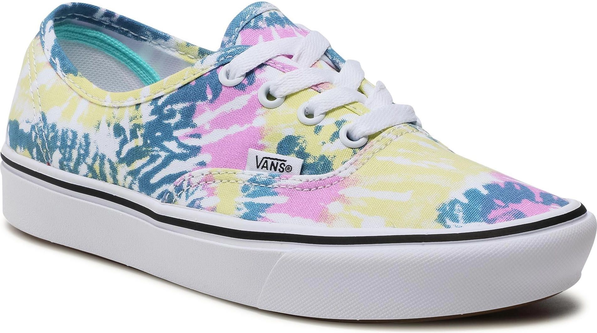 Vans Tenisówki - Comfycuch Authent Vn0A3Wm749L1 (Tie-Dye) Orchid/Tr Wht ...