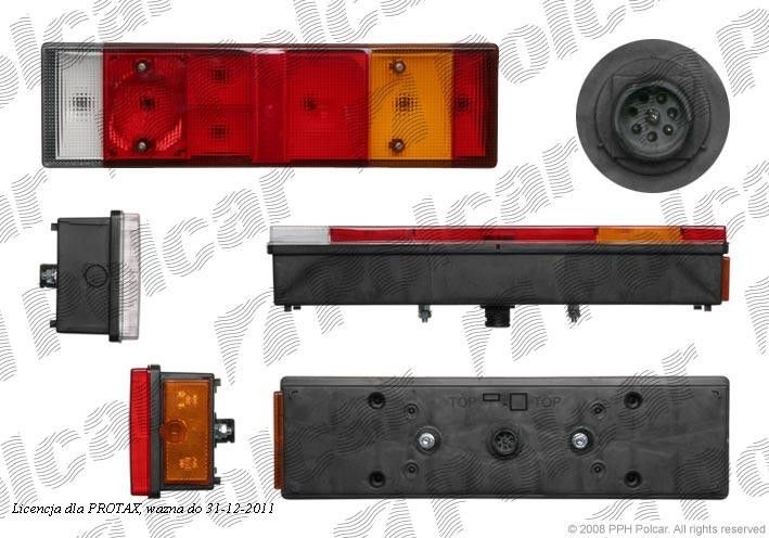 Lampa tylna Lampa Tylna MAN L2000 93-, M2000 96- - Opinie i ceny na ...