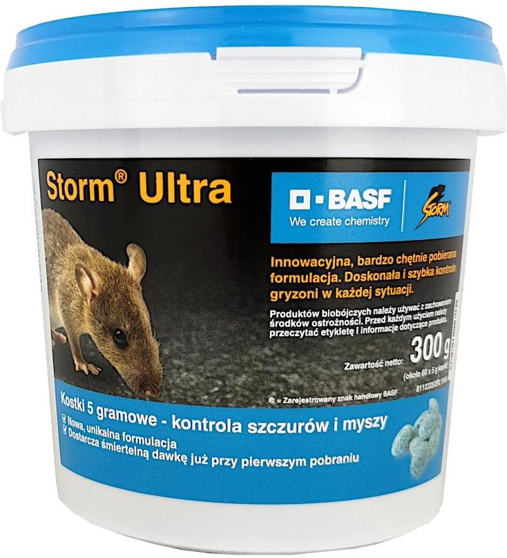Storm Ultra Na Myszy I Szczury 300G Basf - Ceny i opinie - Ceneo.pl