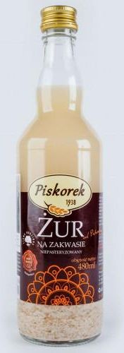 Piskorek Żur Na Zakwasie Od Piskorka 480ml - Ceny i opinie - Ceneo.pl